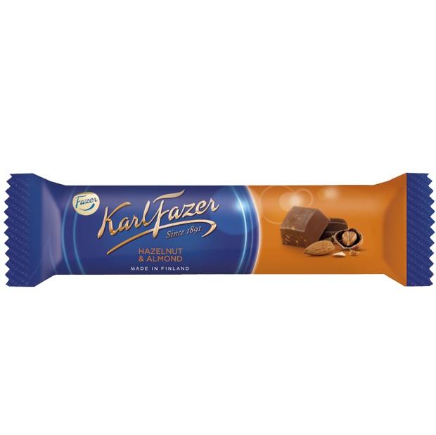 [Karl Fazer][Snacking Bar][Hazelnut and Almond Milk Chocolate] – World ...