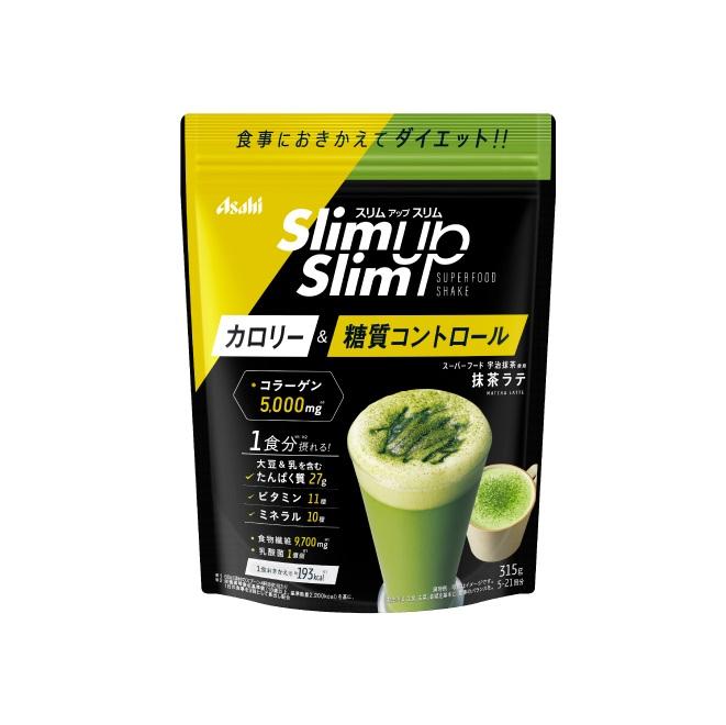 [Asahi][Slim Up Slim Lactic Acid Bacteria + Superfood Shake Matcha Lat ...