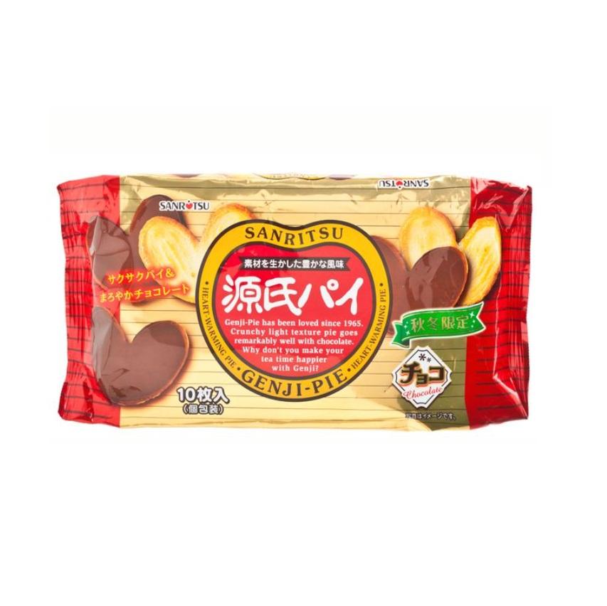 [Sanritsu][Genji Pie wiith Coated Chocolate] – World Snack