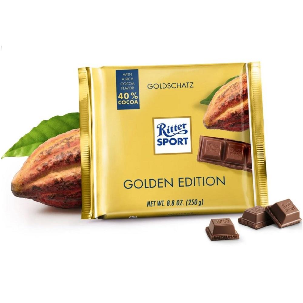 [Ritter Sport][250g Bars][Golden Edition] – World Snack